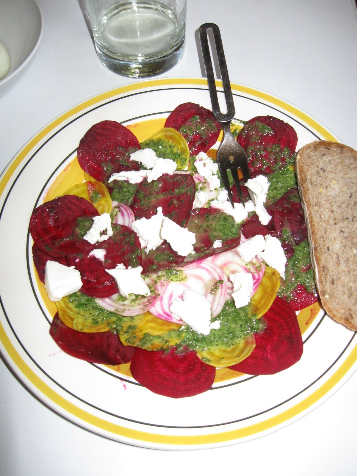 Who Cooked What: I made Beet Carpaccio and Pappardelle with Zucchini ...