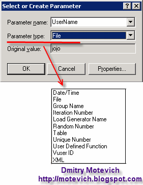 What are LoadRunner parameter and parameterization?