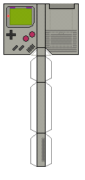 Just another blog...: Mini-Gameboy papercraft!