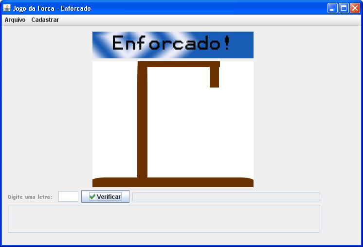 Foo Java!: Jogo da Forca em Java