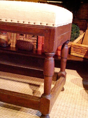 Inspired Forever & a Day: Bliss from a Burlap Bench