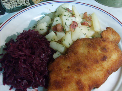 The Open Pantry: Schnitzel, Hot German Potato Salad, and Apple Strudel