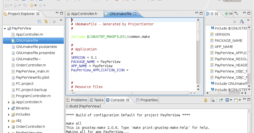 The Programming Trenches Gnustep With Eclipse Cdt