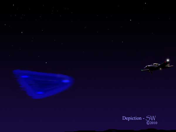 Did anyone see a blue square&triangular UFO tonight?? : r/Hawaii