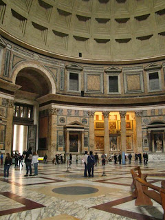 Aperitivos Visuais: O panteão romano.