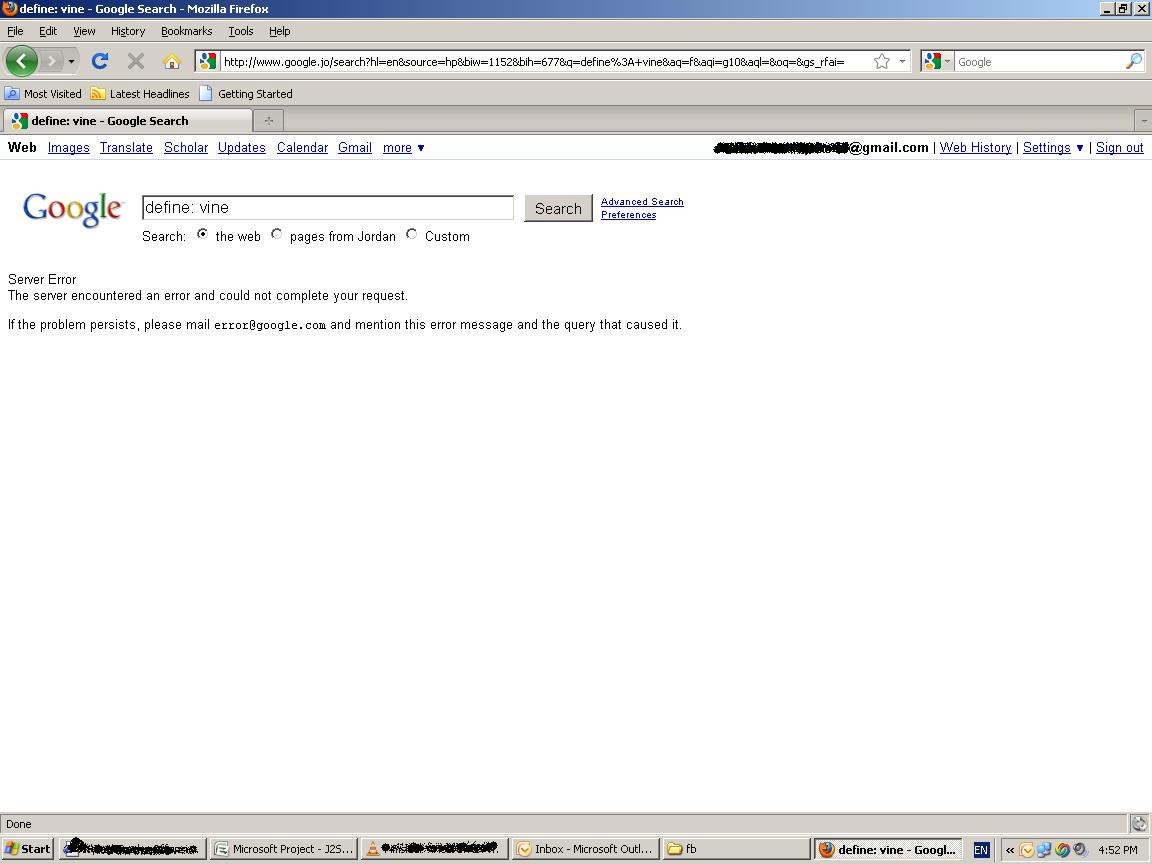 Somebody took this print screen of the relatively short time Google's ...
