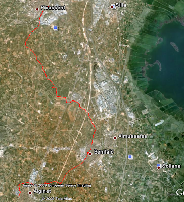 Naturaleza a tope: Ruta Bici Metro - Picassent - Alginet