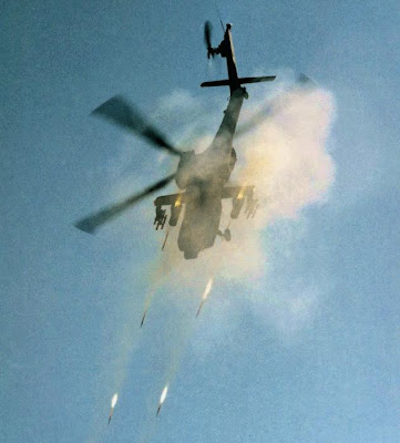 Awesome Machines: Apache Firing Rockets