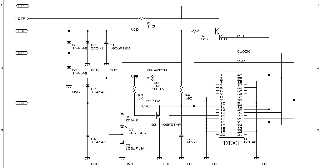 PIC Microcontroller Programming: Multi PIC Programmer