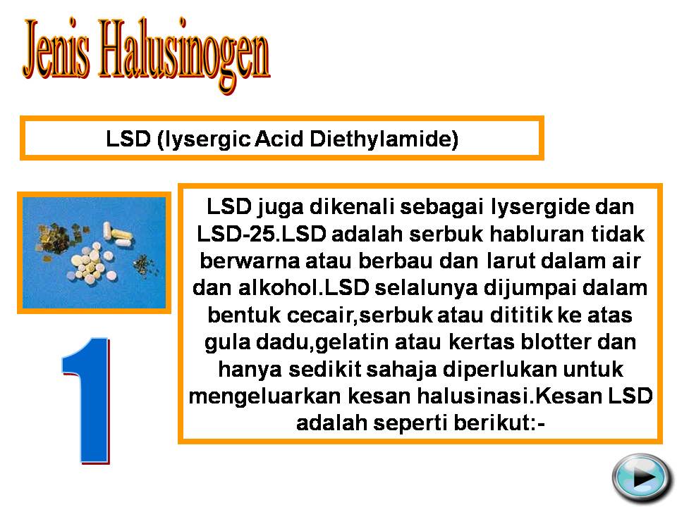 PPDa: Jenis-jenis Dadah