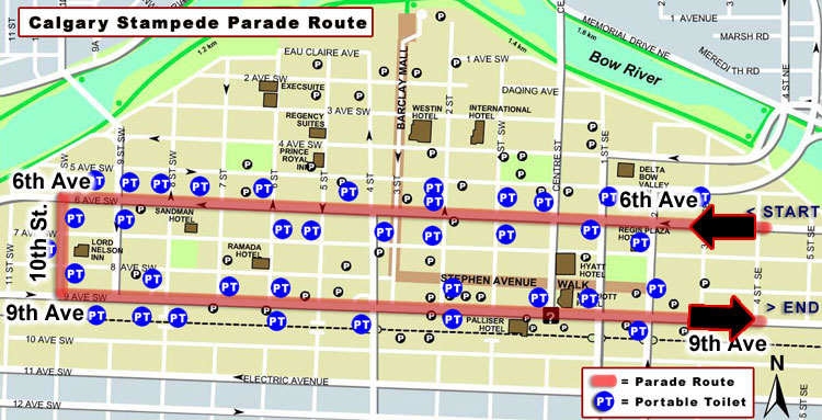 Chiefmoon Entertainment Buzz!: 2011 Calgary Stampede Parade Details ...