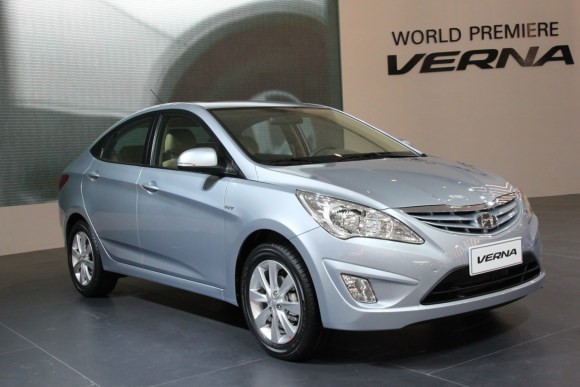 Nuevo Hyundai Accent (Verna) en Beijing 2010 - tuning patrulla