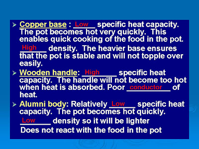CHAPTER 4: HEAT: 4.2 Specific Heat Capacity - Applications