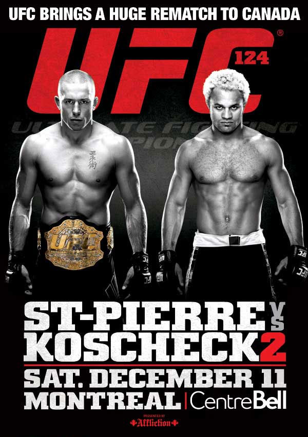ACESSE O SITE: WWW.MMASUL.COM.BR: George St. Pierre vs. Josh Koscheck 2 ...