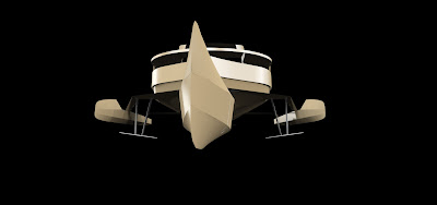 Trimaran motorboat / stabilized monohull | Page 4 | Boat Design Net