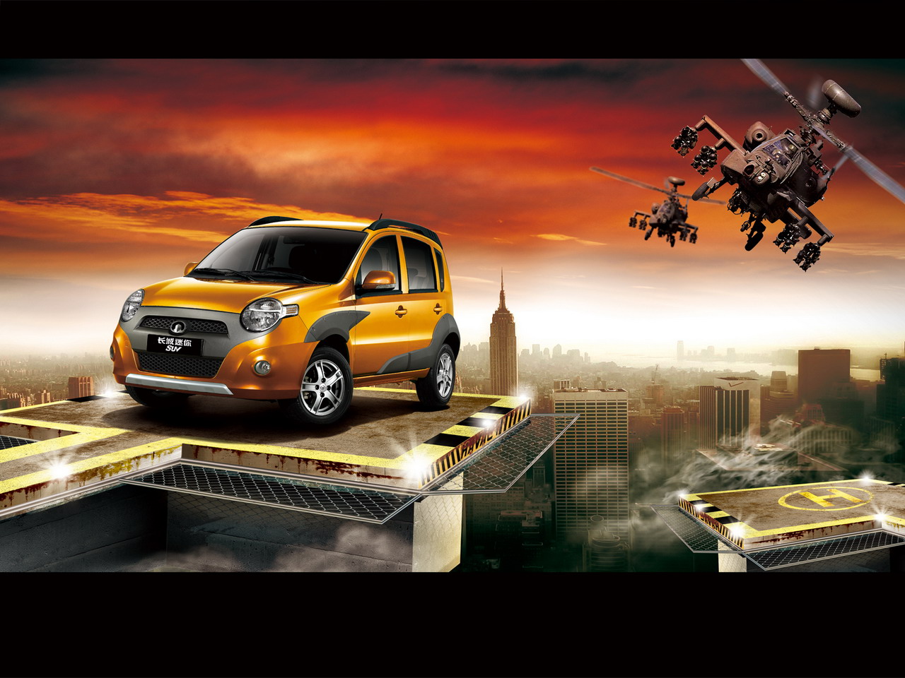 Mecanews: Cross sino: Great Wall levará Haval M1 ao Salão de Pequim...