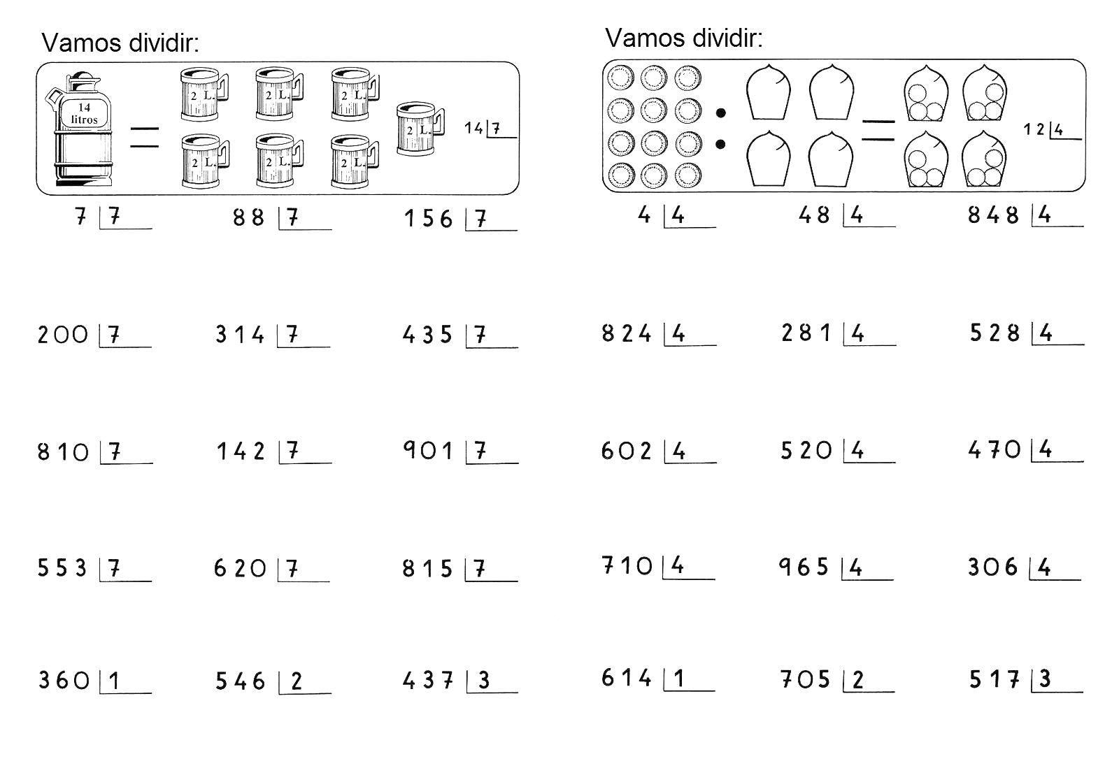 Contas De Dividir Por 2 Numeros - BRUNIV