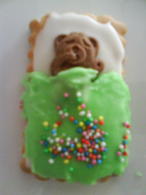 Peculiar Projects: Sleeping Teddy Bear Biscuits
