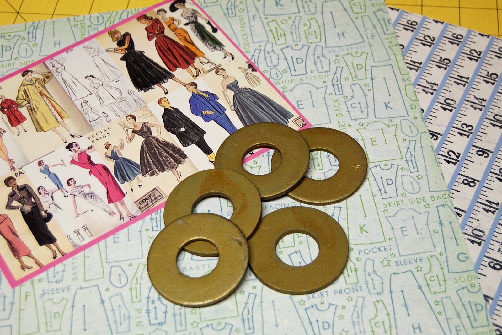 Pin and Paper: Pattern Weights