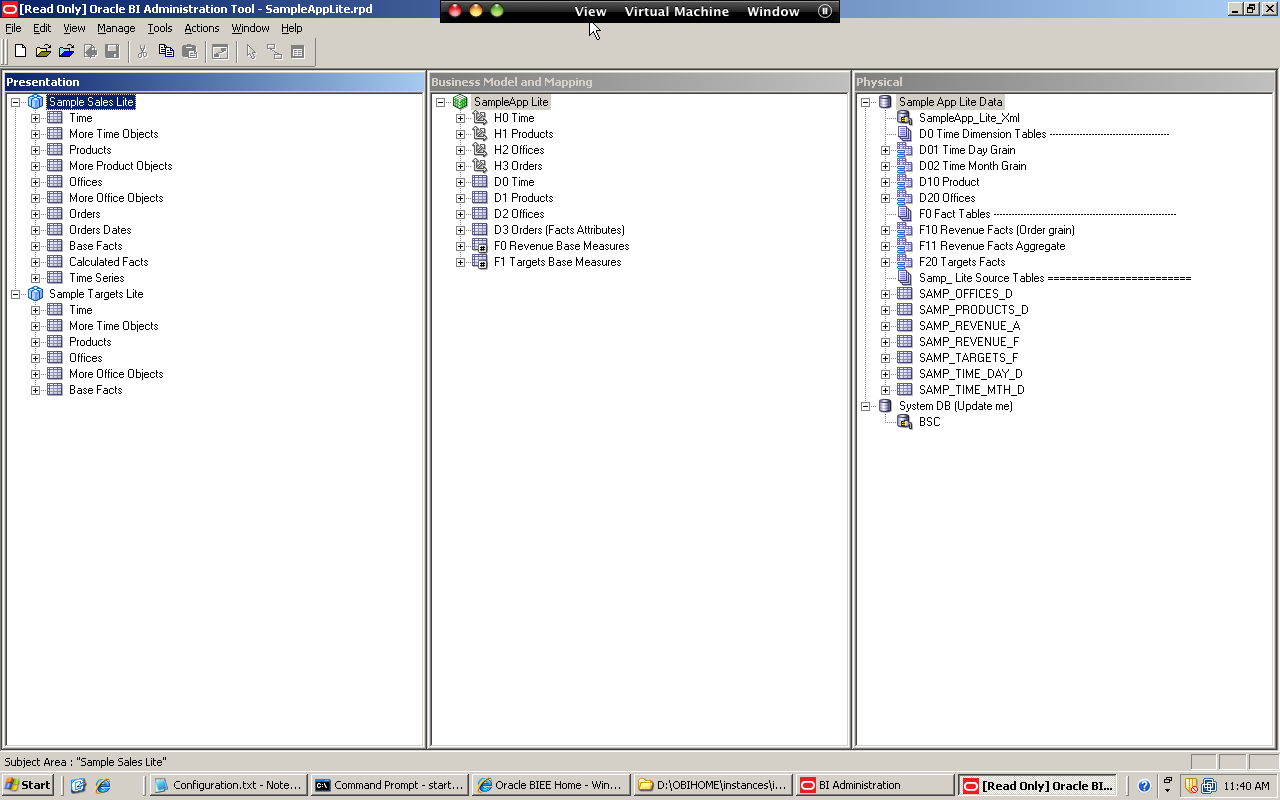 Cuneyt Yilmaz Oracle Blog Oracle Business Intelligence 11g Modify Repository