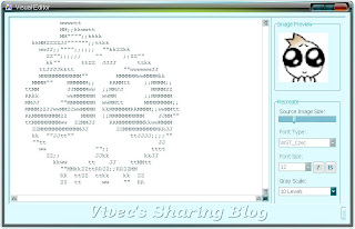 Software: ASCII Art Generator