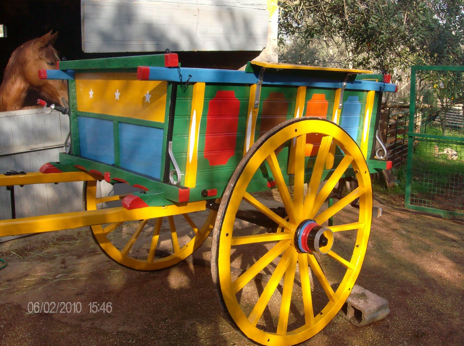 Carroças Algarvias: Carroça Pequena Restaurada