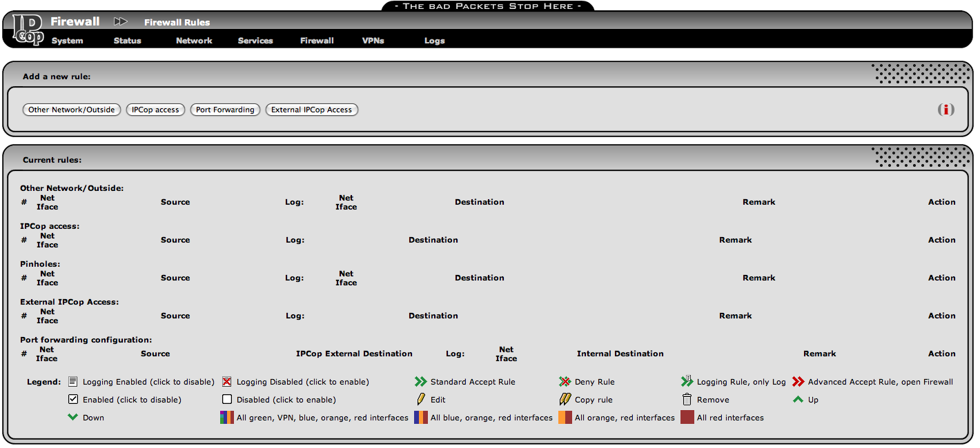 Nothing to IT: IPCop Firewall 2.0 - Coming Soon to a Network Perimeter ...