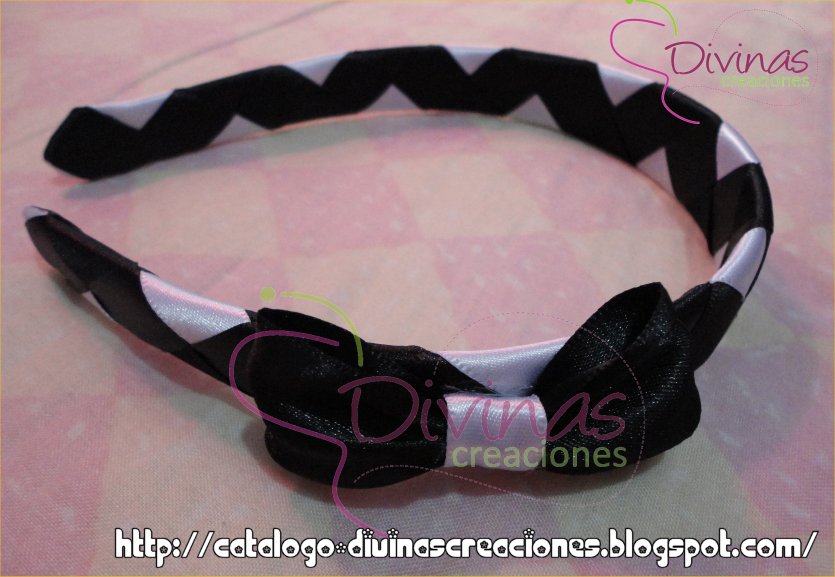 Diademas con listones - Imagui