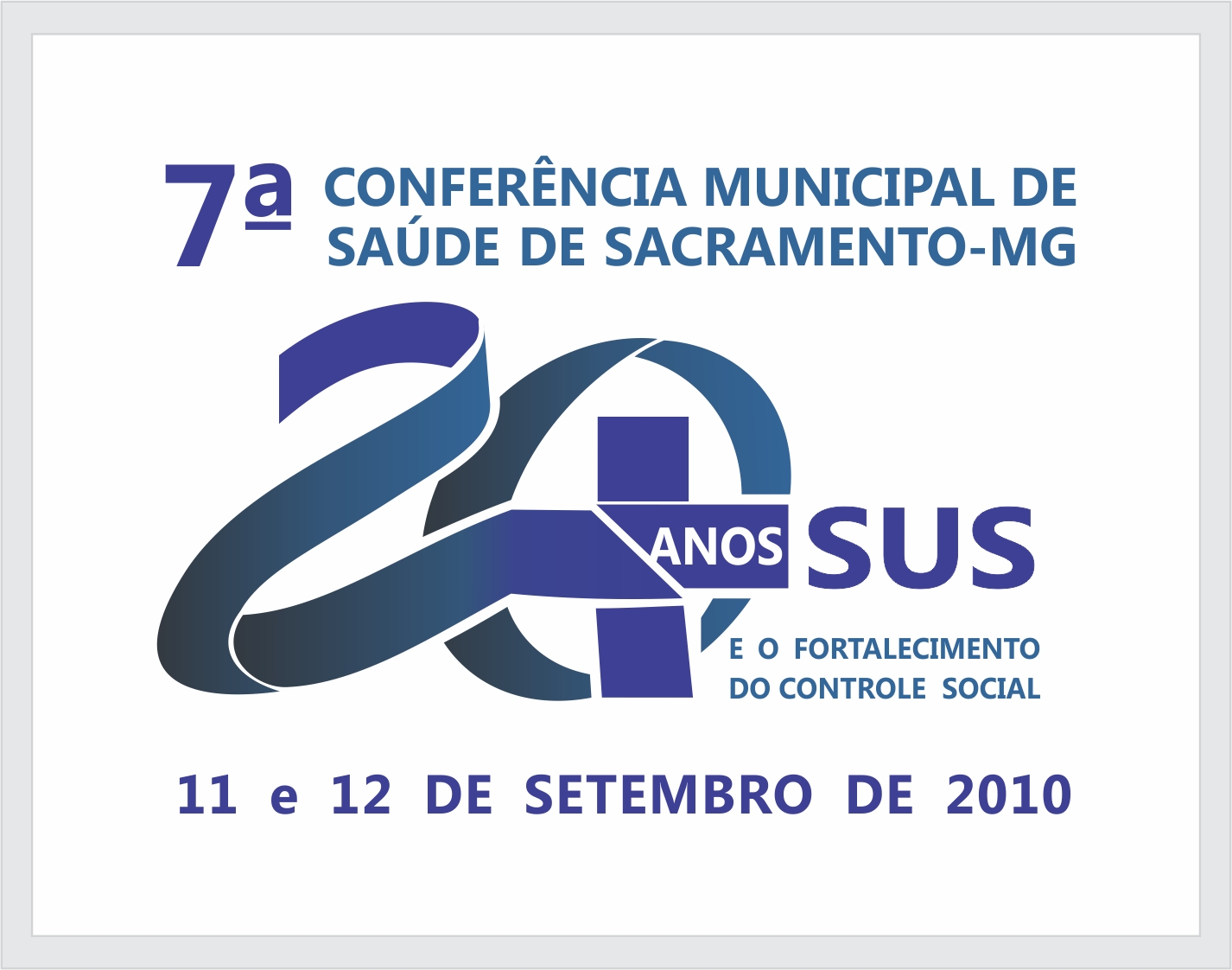 PORTFÓLIO: 20 ANOS SUS - Superintendência de Saúde Sacramento