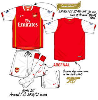 Football teams shirt and kits fan: Arsenal F.C. Football kits for EPL ...