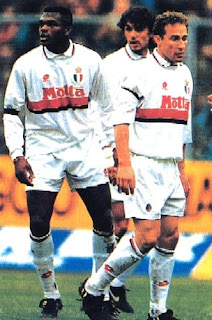 Football teams shirt and kits fan: AC Milan 1993/1994 Italy