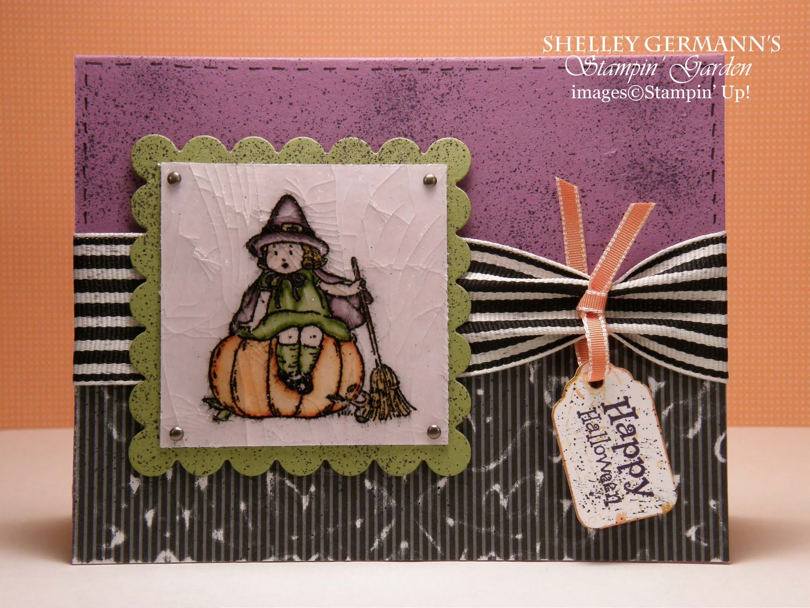 Stampin' Garden: Greeting Card Kids - Halloween
