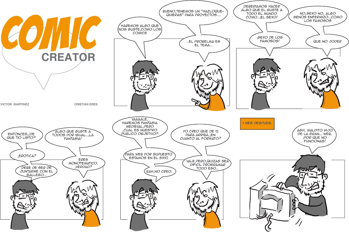 La vida con un HB: Comic Creator I
