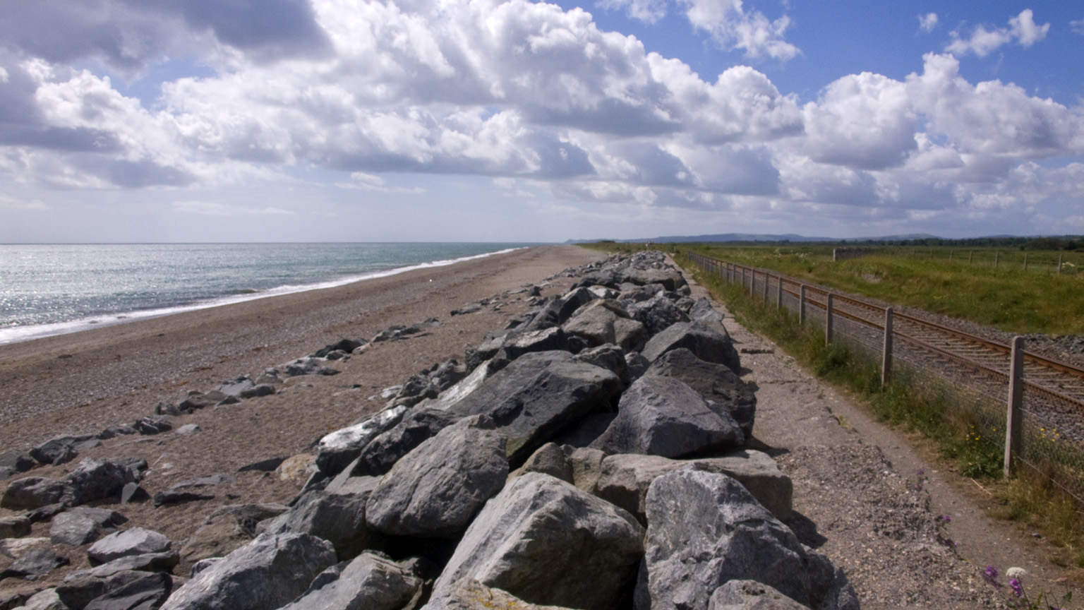 Wicklow Daily Photo: High Summer - Kilcoole Beach