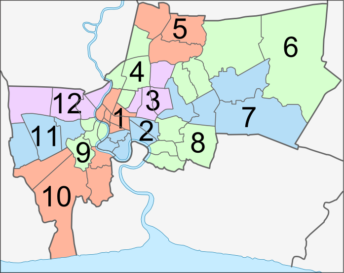 Changwat, Amphoe, Tambon: Bangkok Constituency 6
