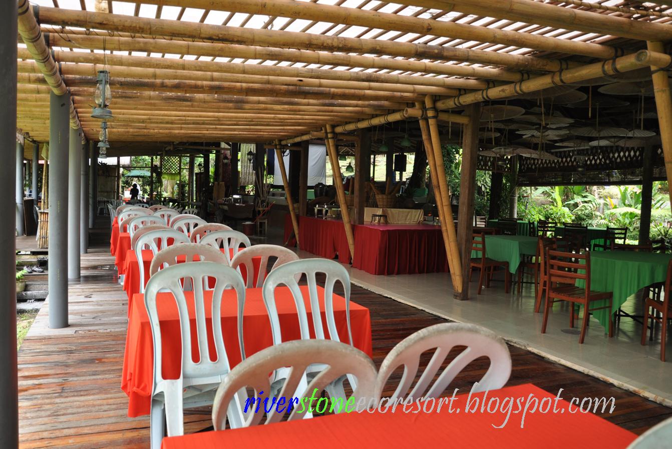 Riverstone Eco Resort: Restoran