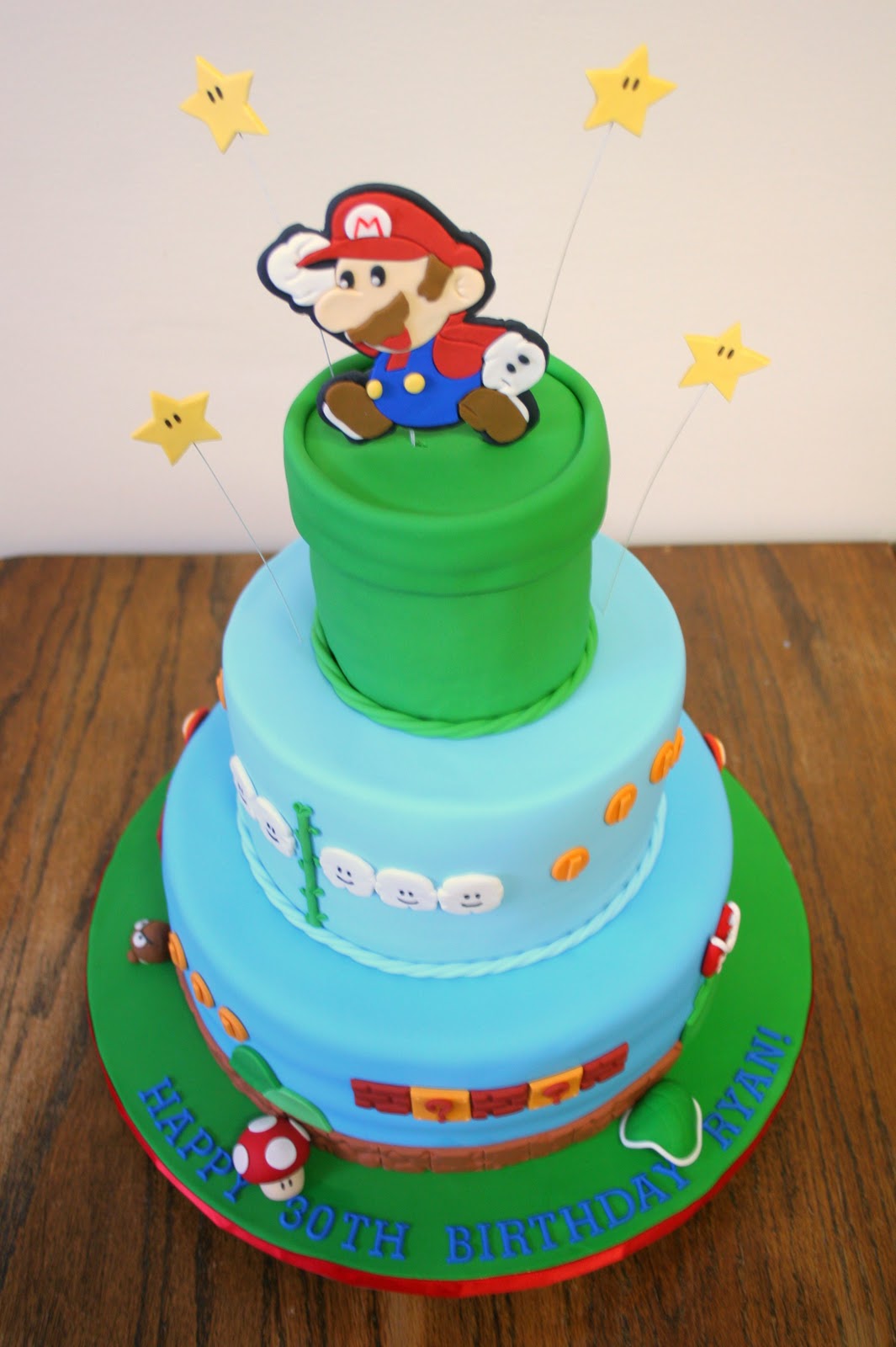 Stuff By Stace: Super Mario Brothers Cake