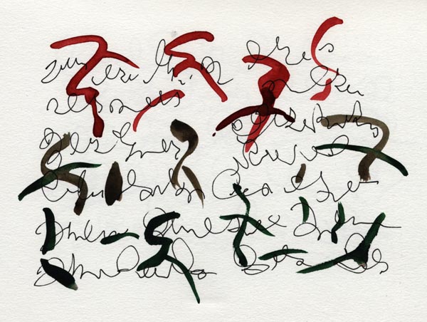 The New Post-literate: A Gallery Of Asemic Writing: Asemic Drawing from ...