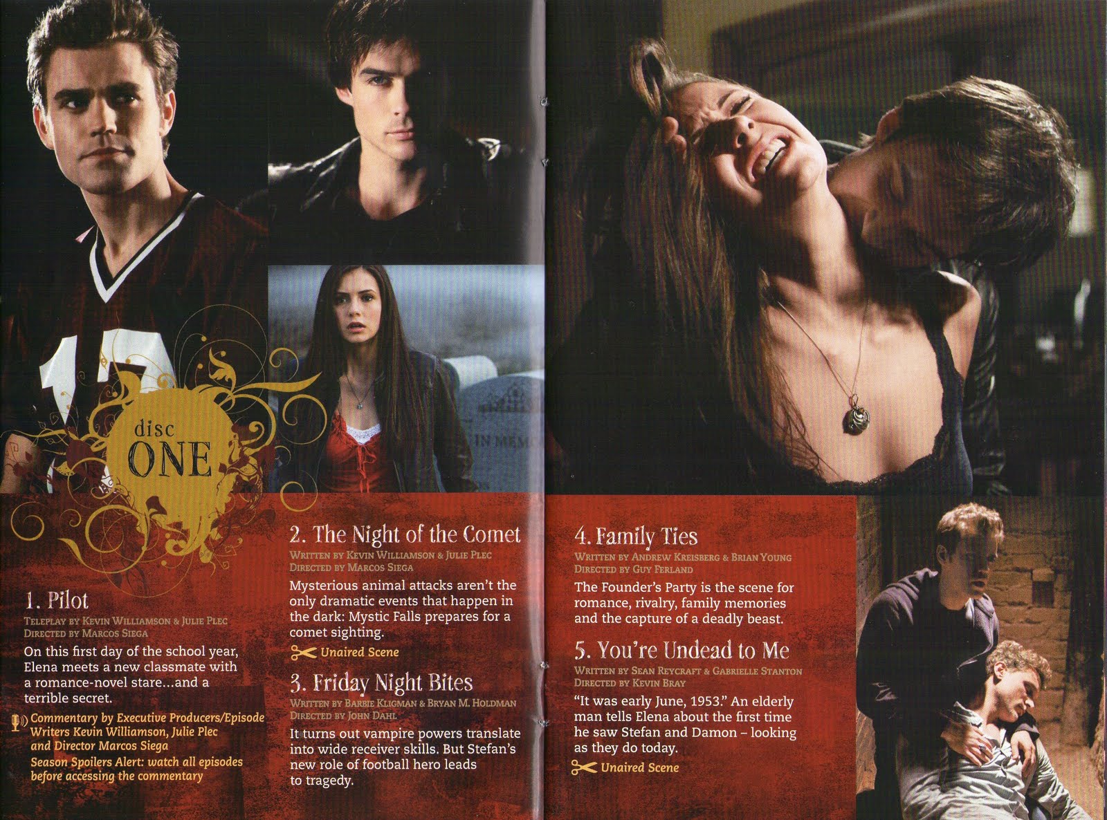 Live forever! Love forever!: The Vampire Diaries DVD informations