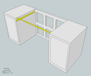 DIY Glass Window Shelves - Pretty Handy Girl