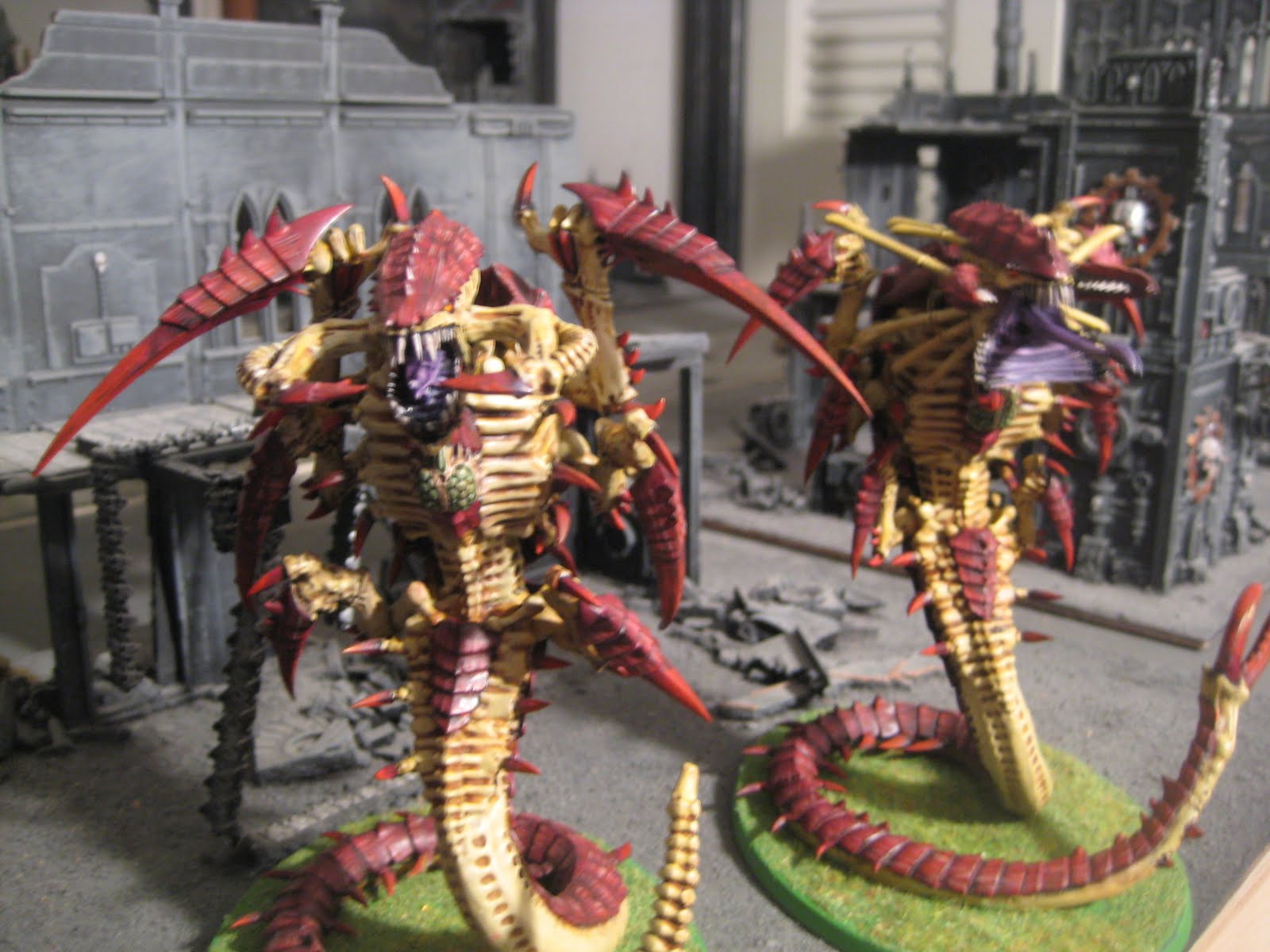 Painting Warhammer and Warhammer 40k Minatures: Trygon and Mawloc