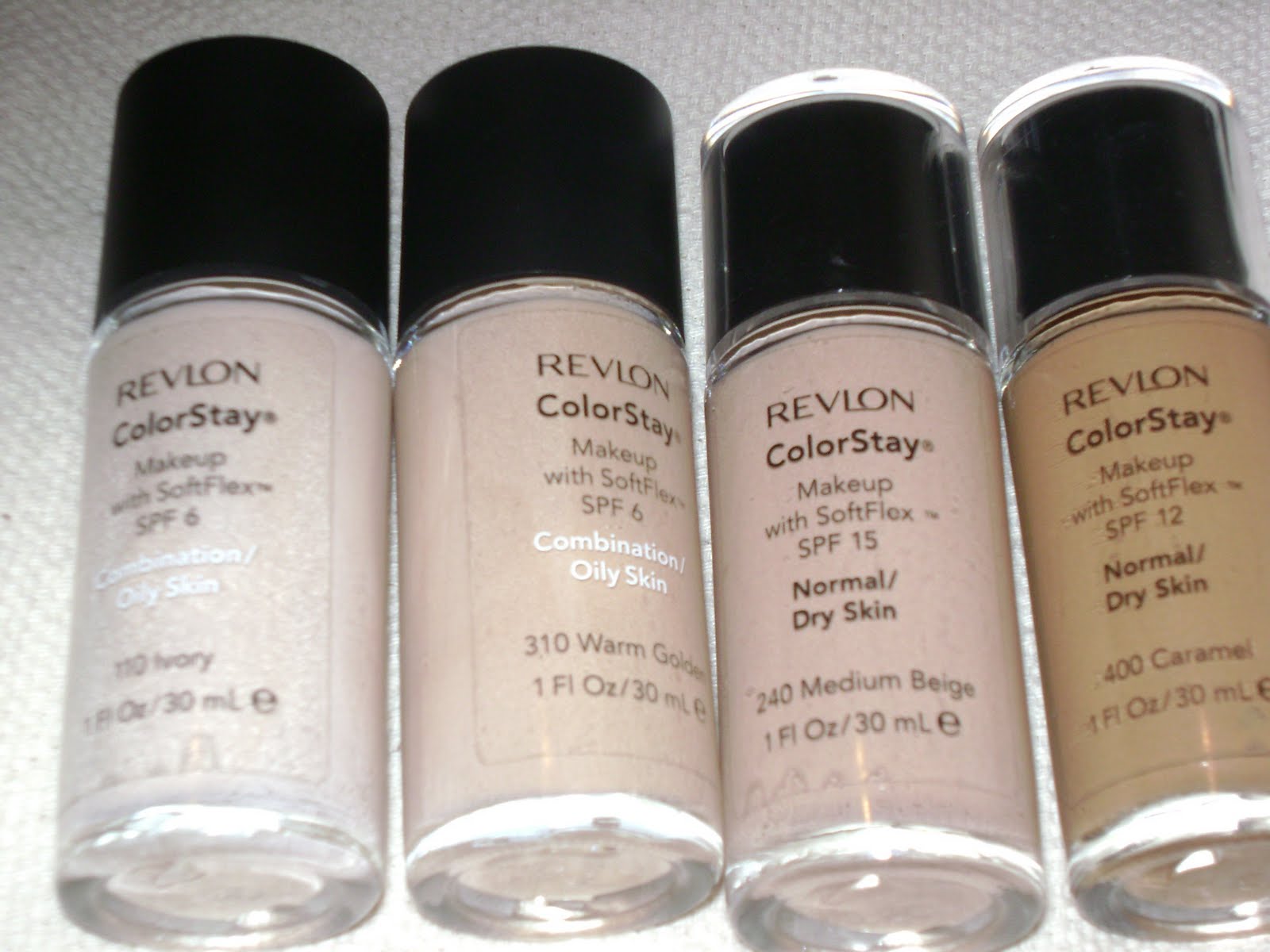 Toda Linda MAKE UP: swatche: base colorstay da Revlon!