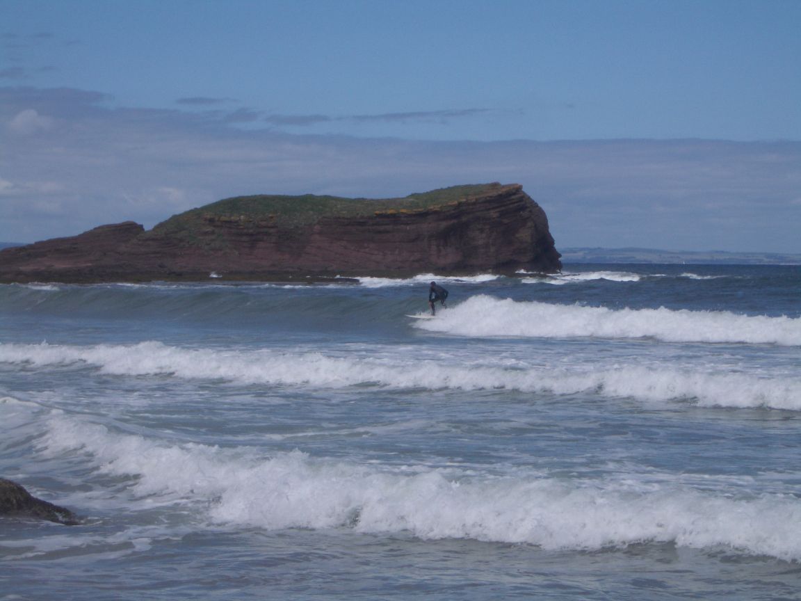 The Surfari: Surfing in Scotland...