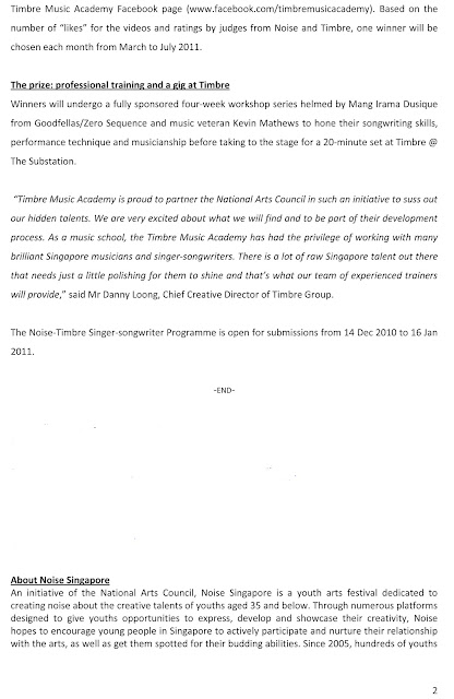 MusicArtLifeSg (Beta changes in progress): 2010