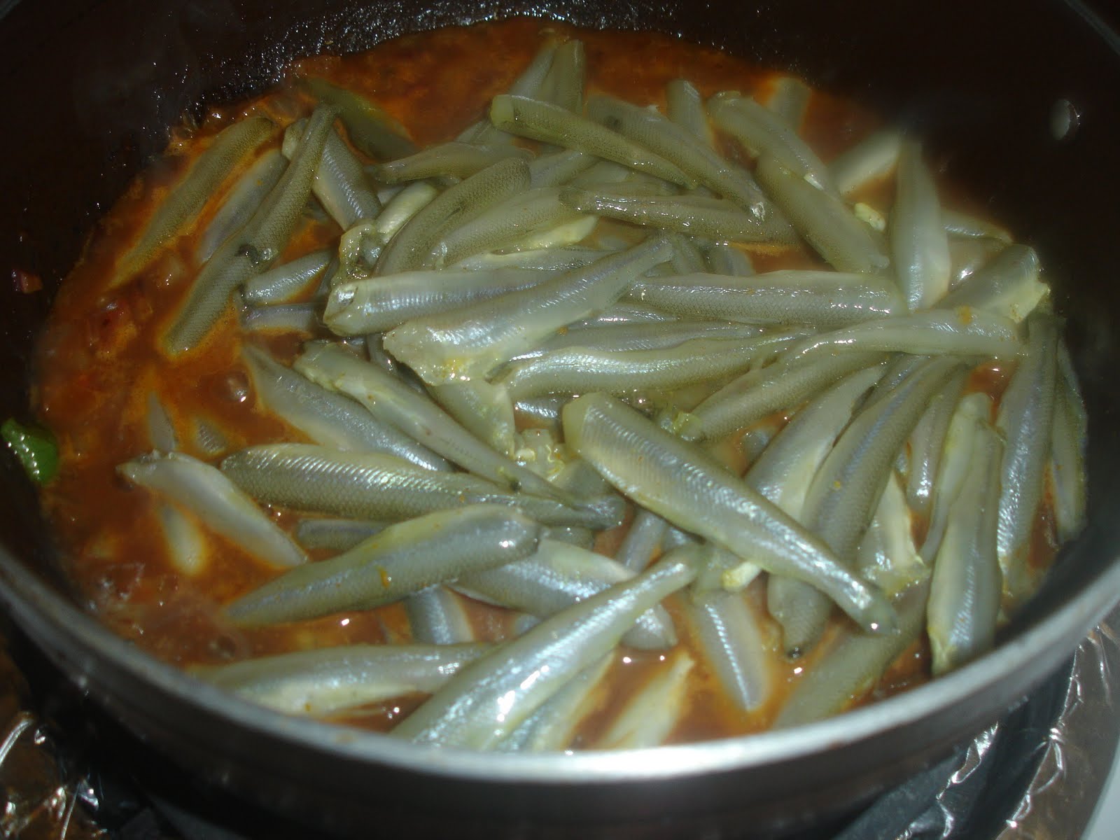 VineelaSiva: Smelt Fish Curry