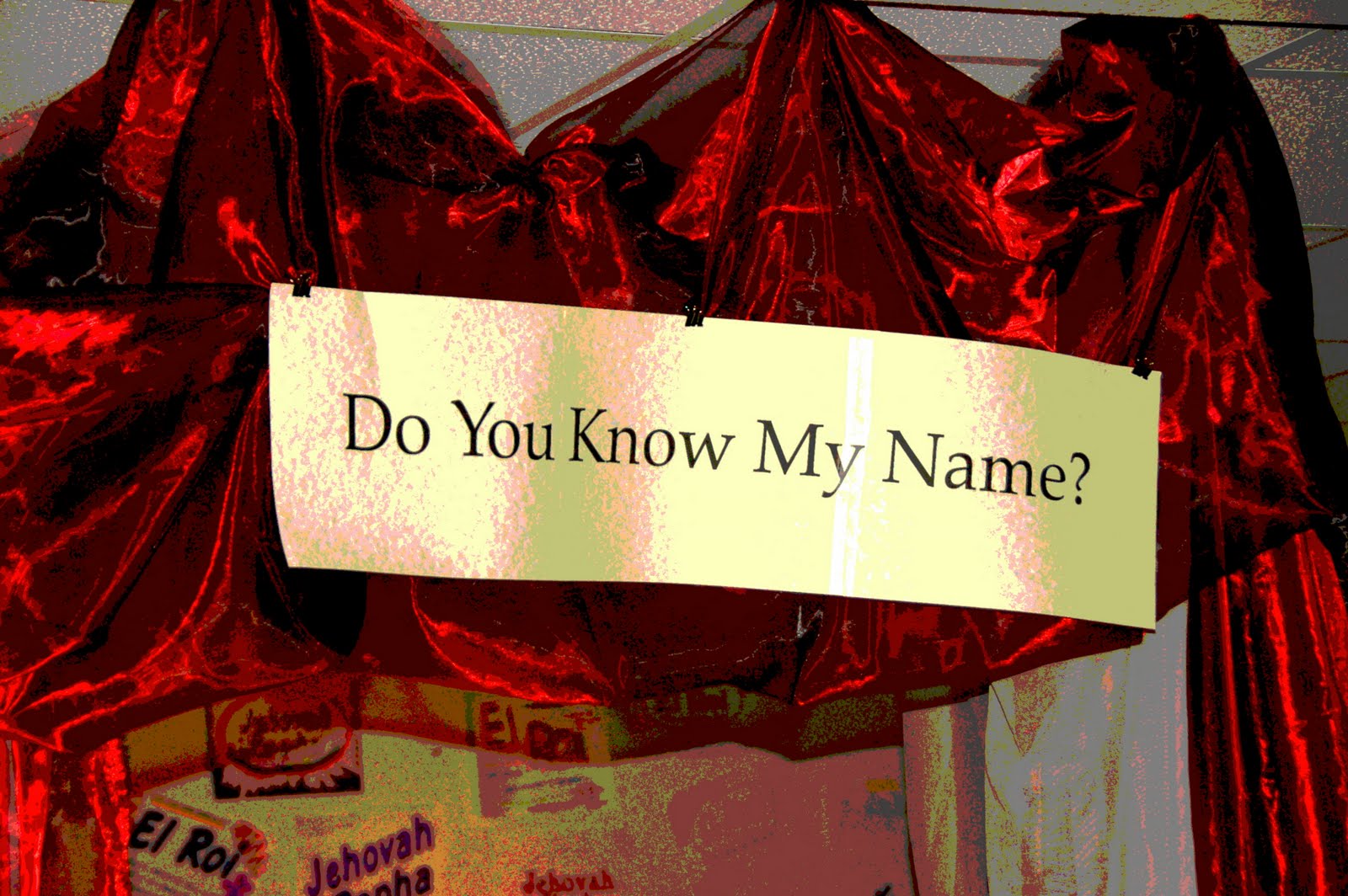 UNCEASING: DO YOU KNOW MY NAME?