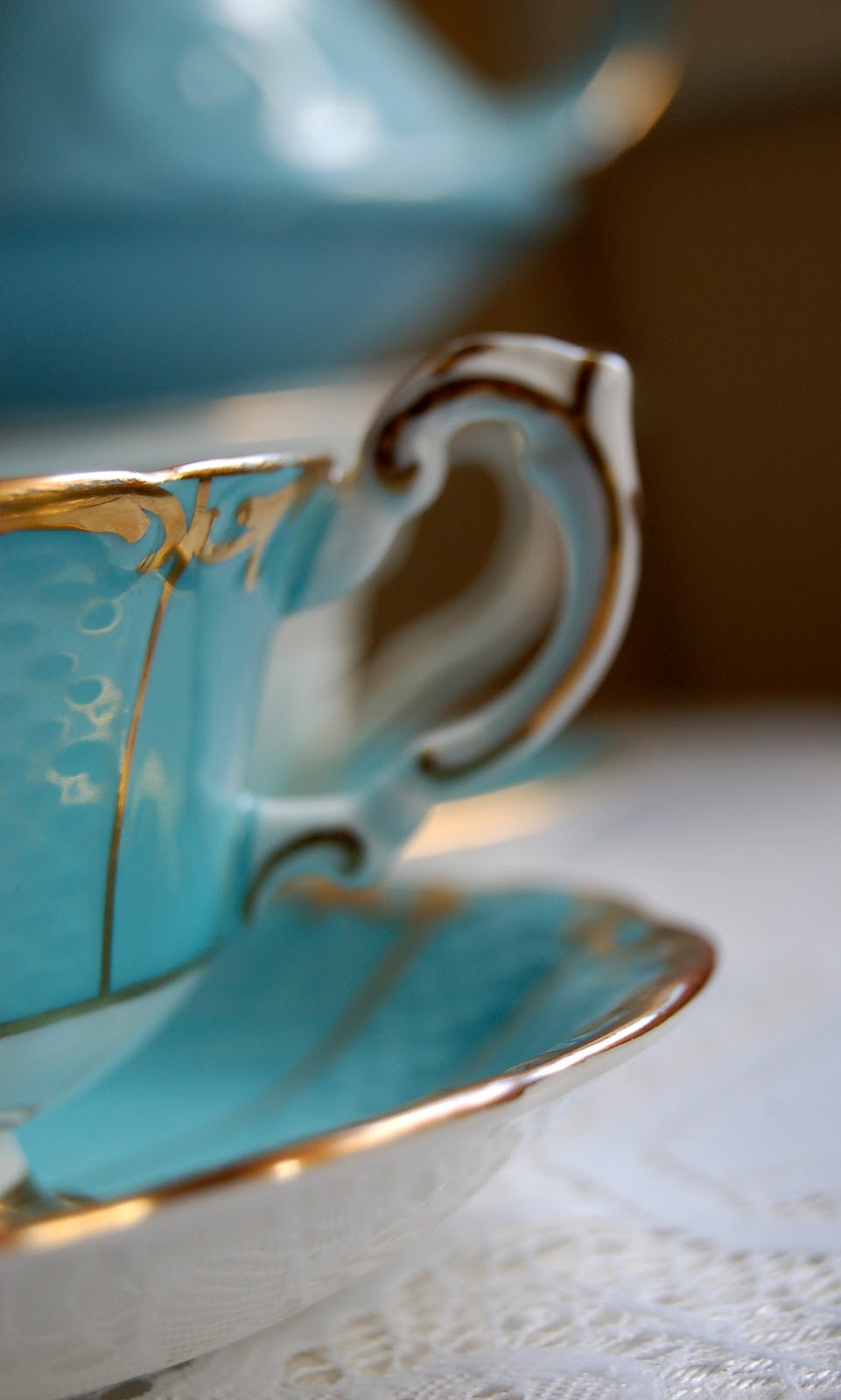Breath of Fresh Air: The 22nd, Teapot And Tea Things Tuesday:Turquoise ...