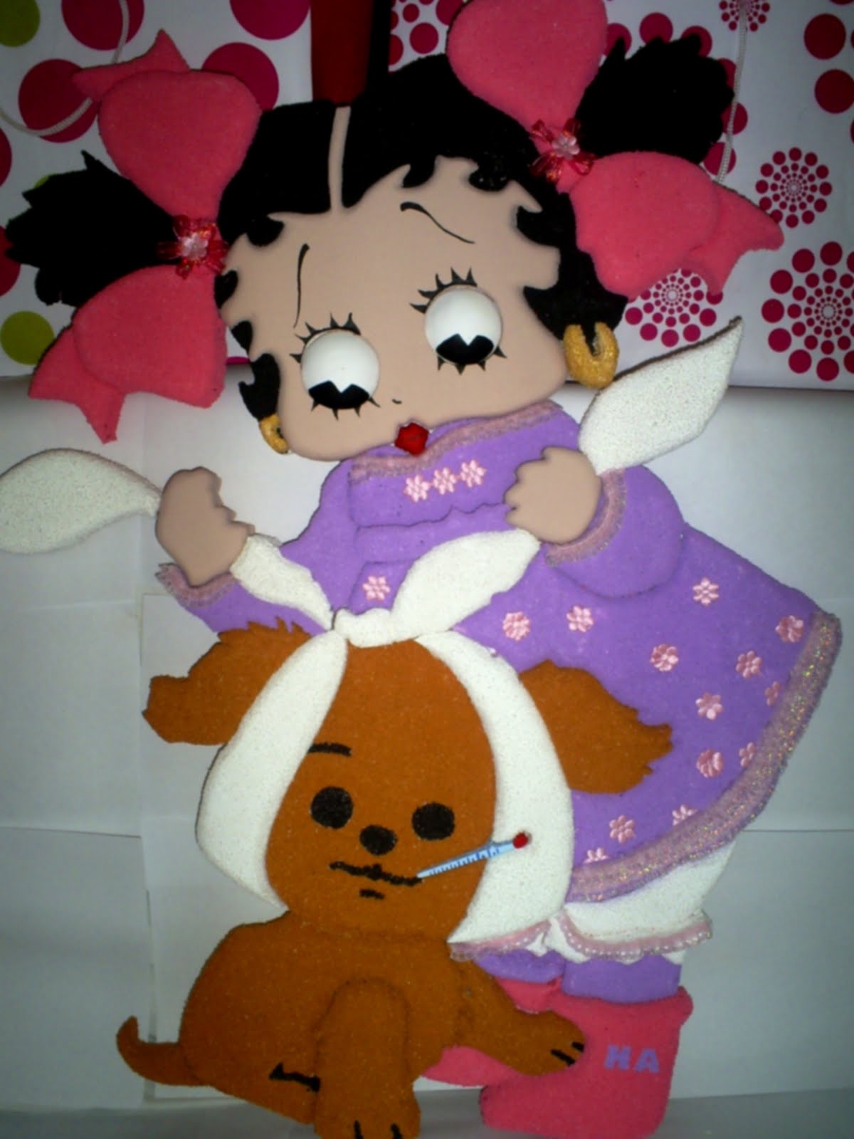 Inspiraciones Fiorella: Cotillones y figura en anime de Betty Boop Bebé.