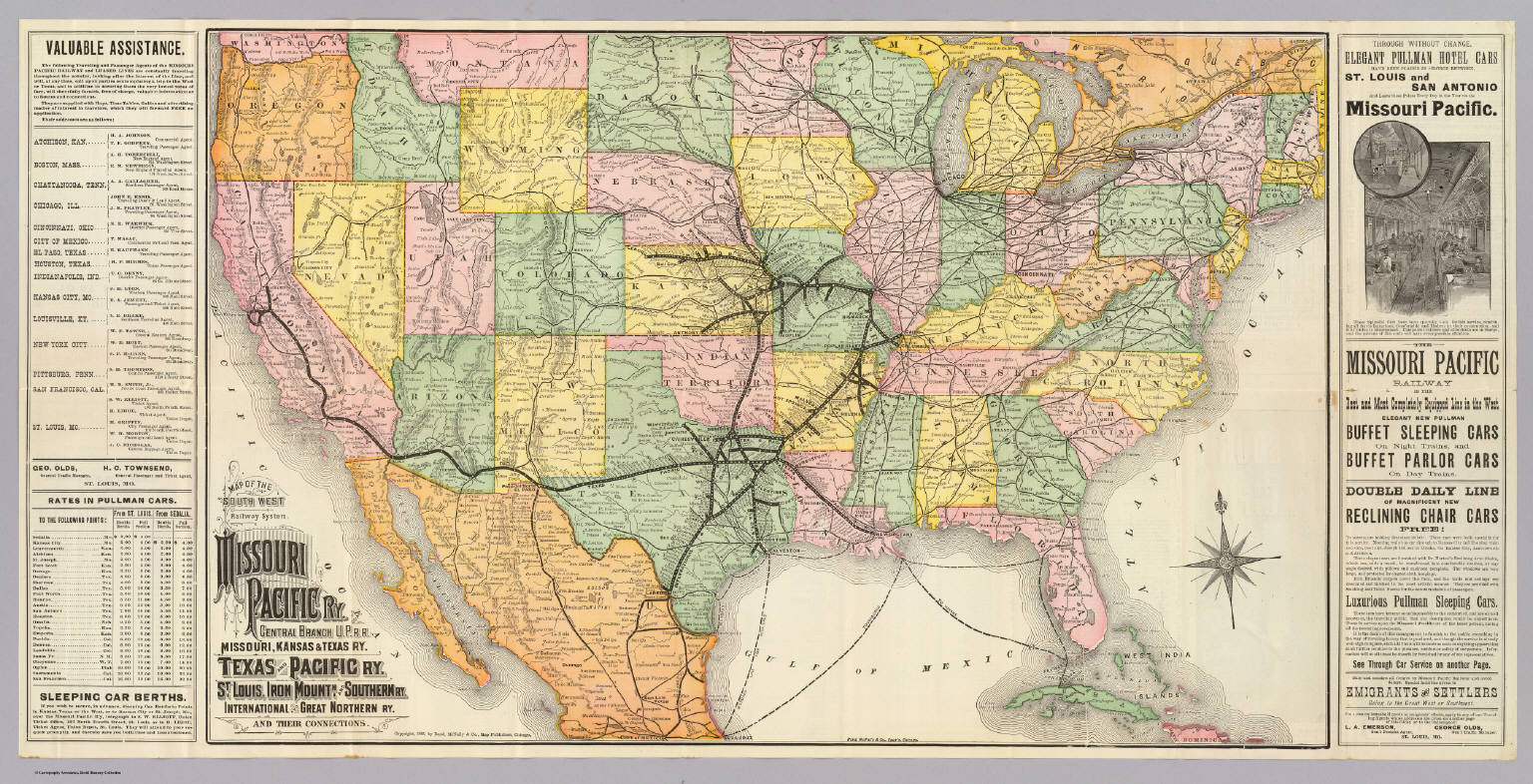 1898 Revenues: Cancel for July 6: Missouri Pacific Railway