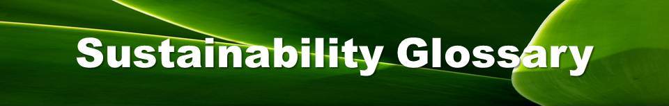Sustainable DePaul: Glossary